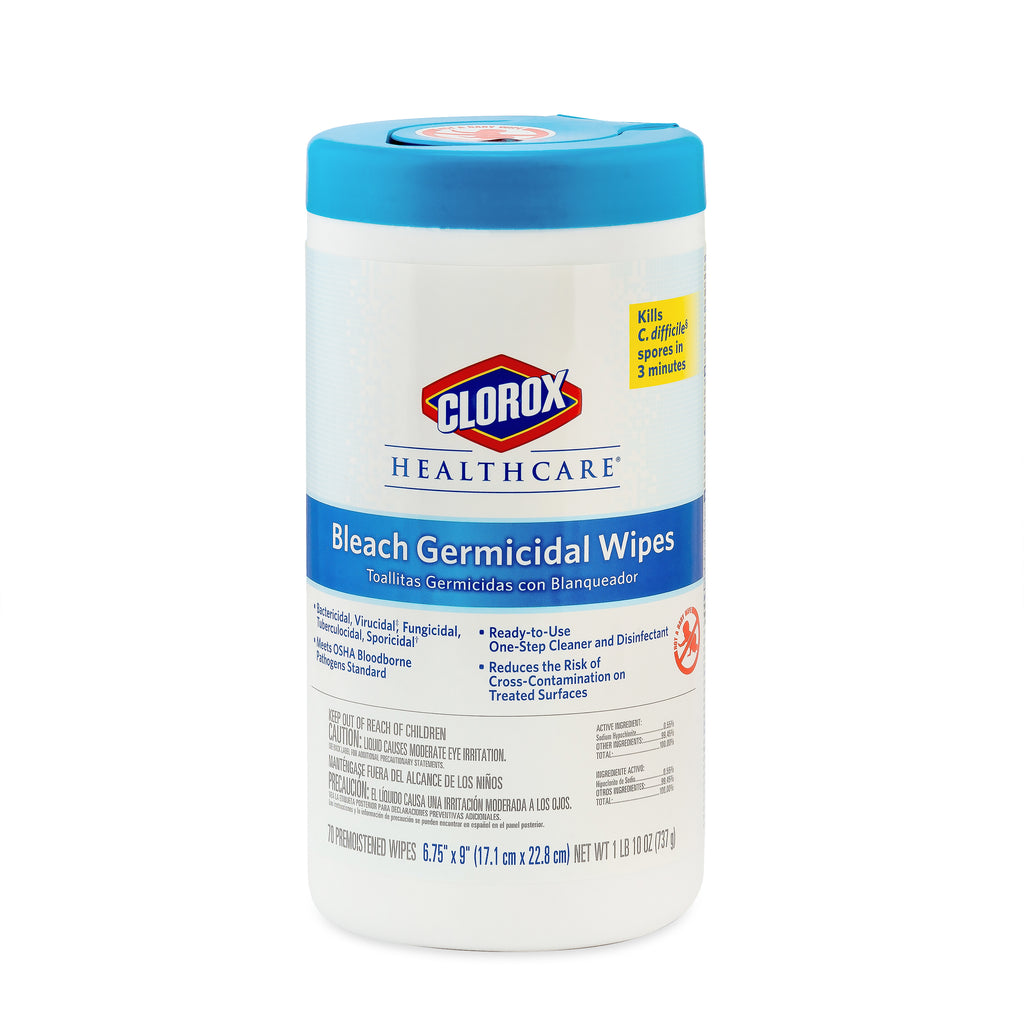 Clorox Healthcare Bleach Germicidal Wipes 70pcs Lierre Ca
