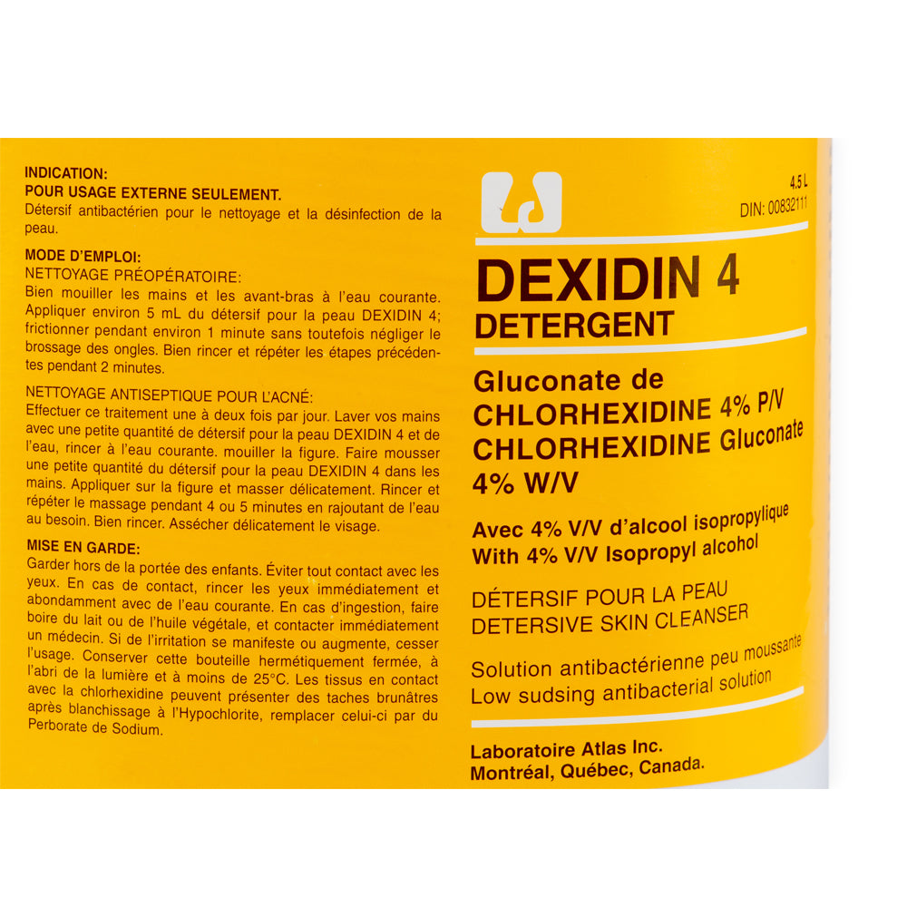 Dexidin 4 Detergent (4.5L) - Lierre.ca
