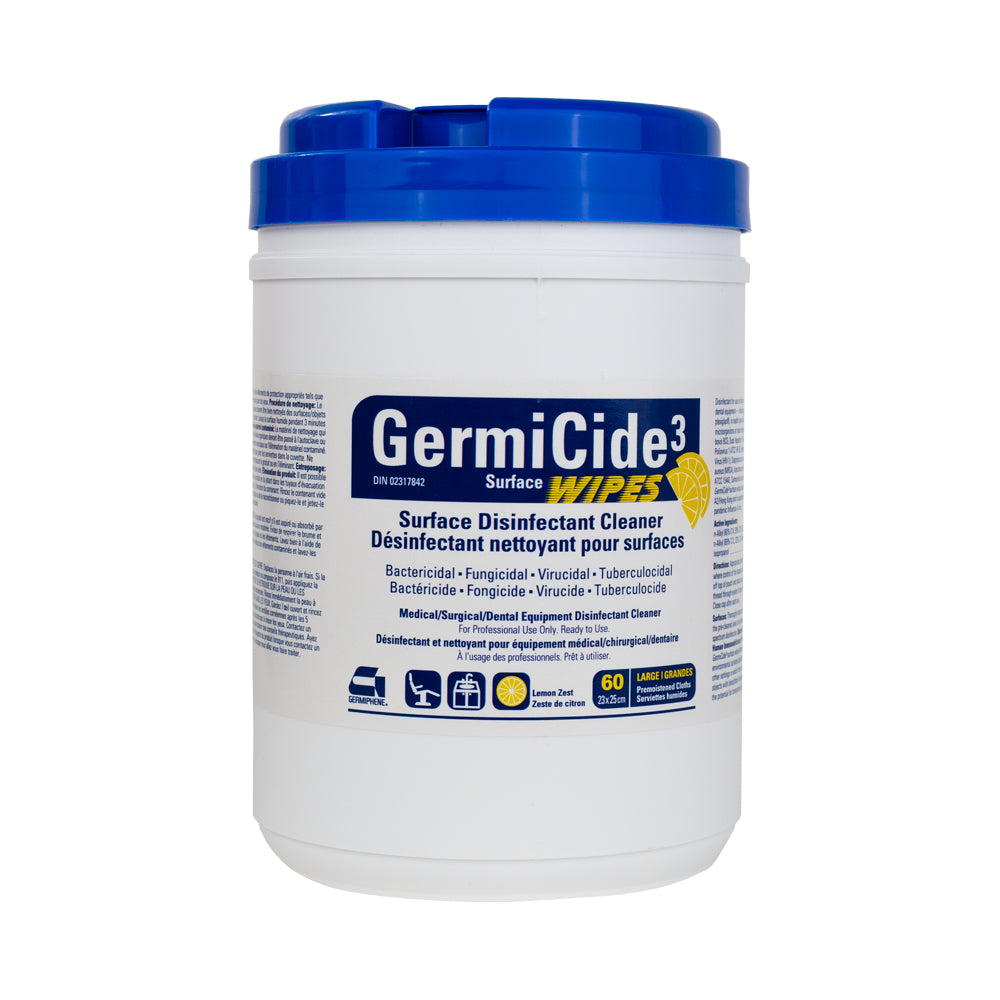 GermiCide3 Disinfectant Surface Wipes (160pcs) - Lierre.ca