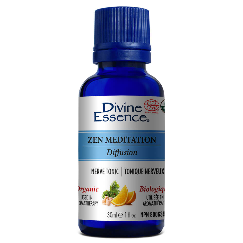Divine Essence Zen Meditation Blend Organic Essential Oil - Lierre.ca