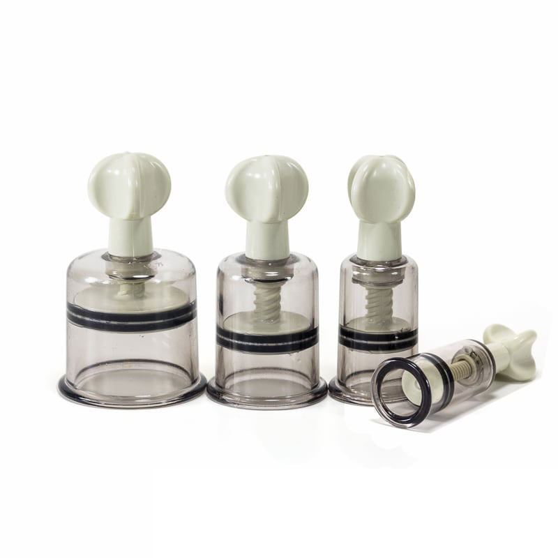 Twist-Top Plastic Cupping Set - Lierre.ca