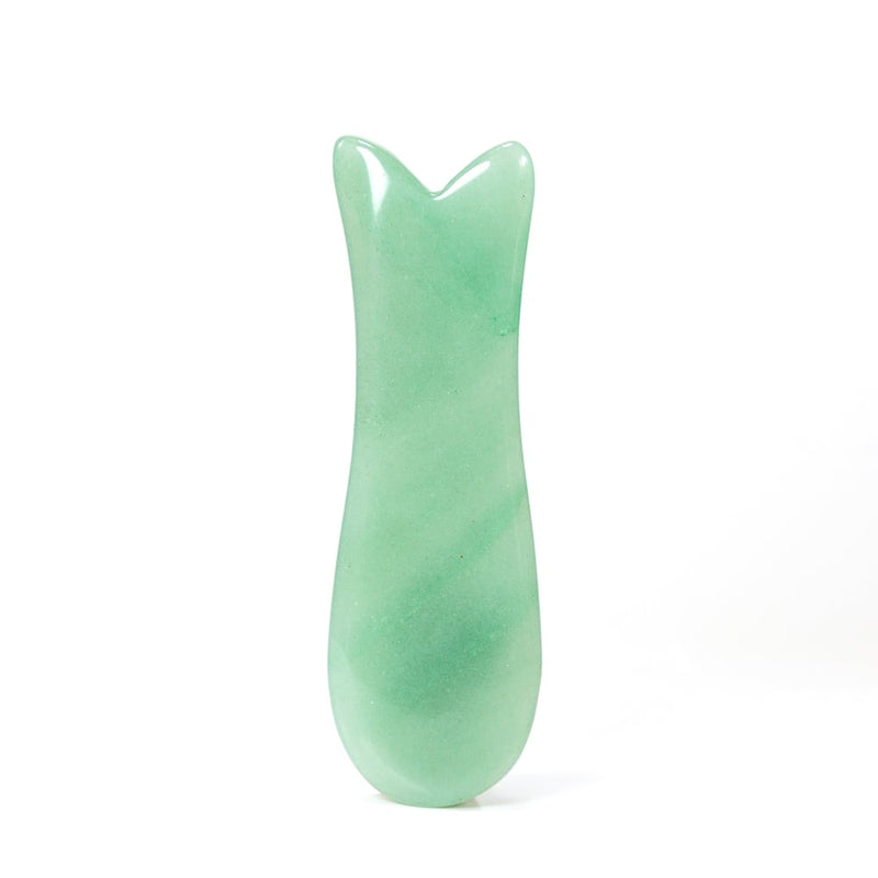 Thera Crystals® Jade Gua Sha Tool - Fish Shape - Lierre.ca