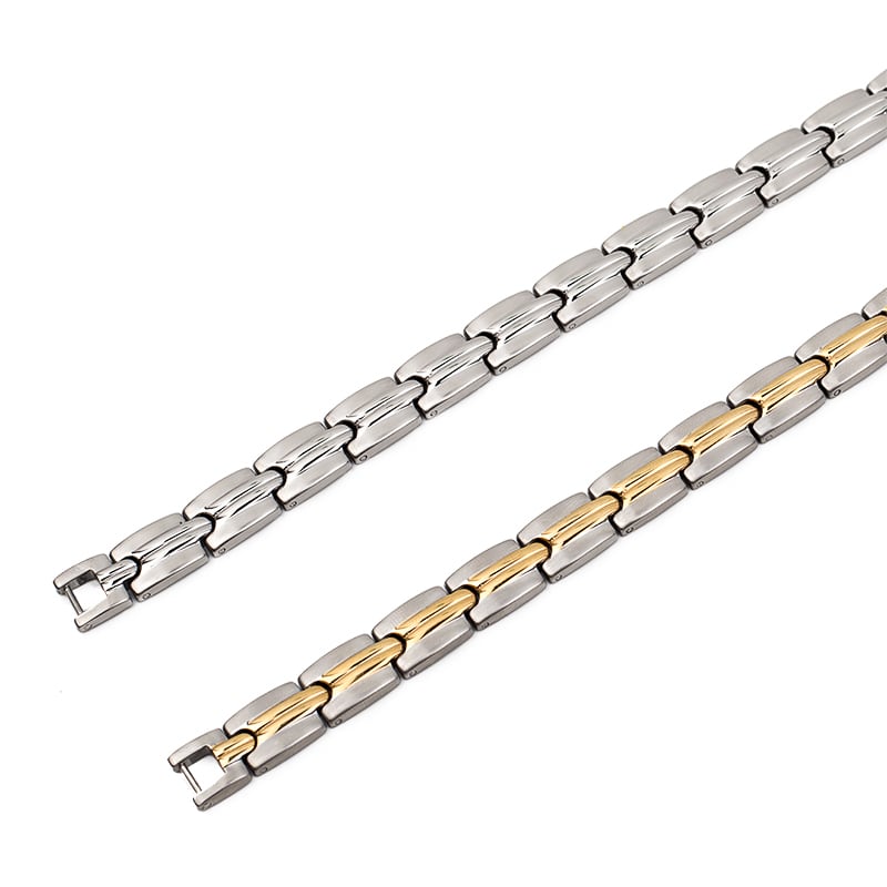 Middle Striped Magnetic Therapy Bracelet - Lierre.ca