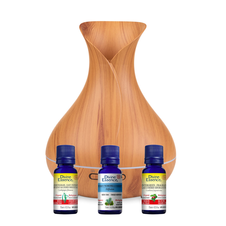 Diffuser and Essential Oils Gift Set - Lierre.ca